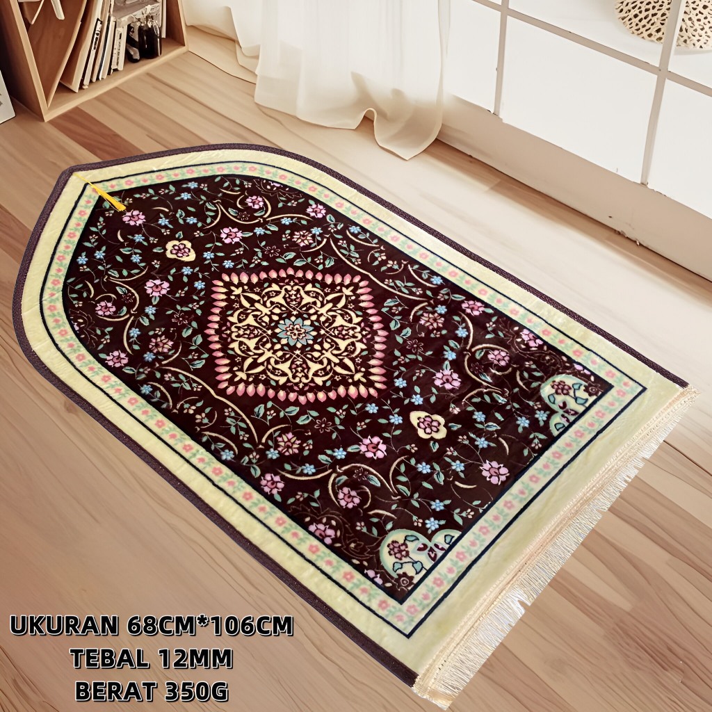 Jual Sajadah Turkey Sajadah Kubah Tebal Antislip/Busa Premium Lembut ...
