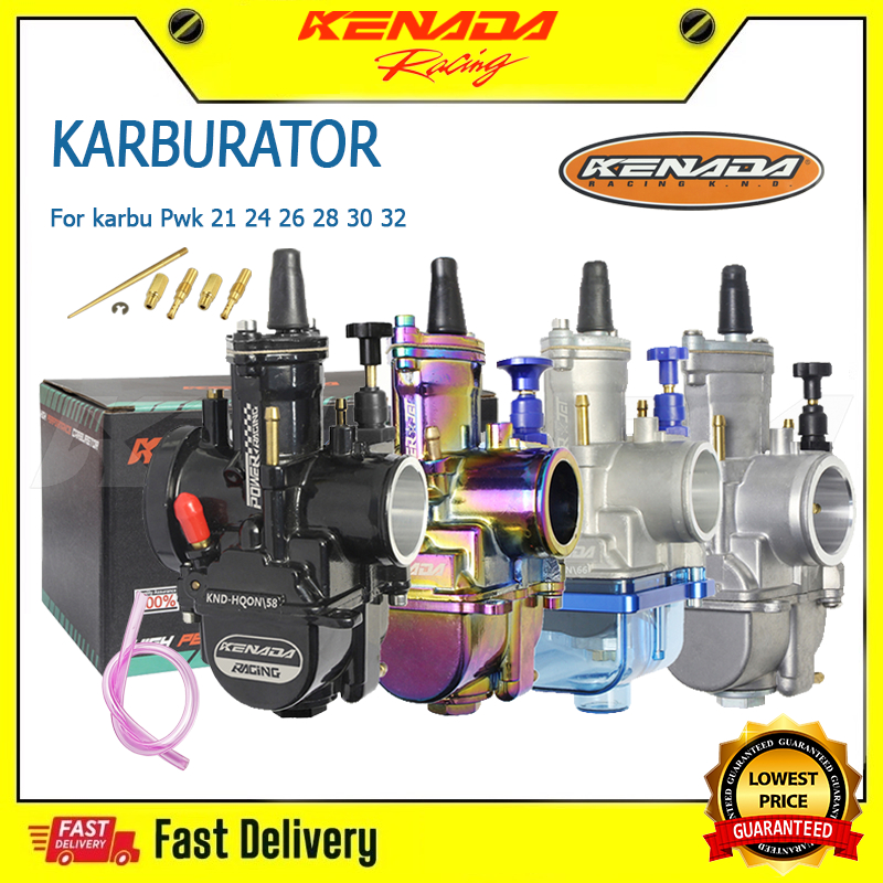 Jual KENADA RACING Karburator karbu Pwk24 26 28 30 32 34 Blue Series ...