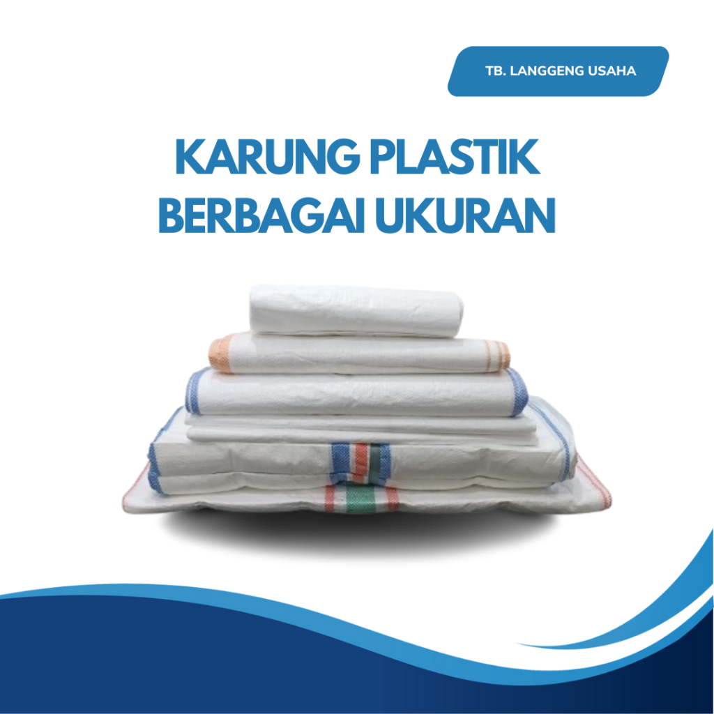 Jual LU KARUNG PLAT BIRU PLASTIK 75X110CM SETARA 100 KG GABAH KARUNG ...