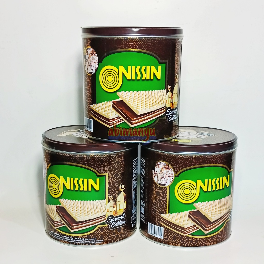 Jual NISSIN WAFER CHOCOLATE KALENG SPECIAL EDITION 267g | Shopee Indonesia