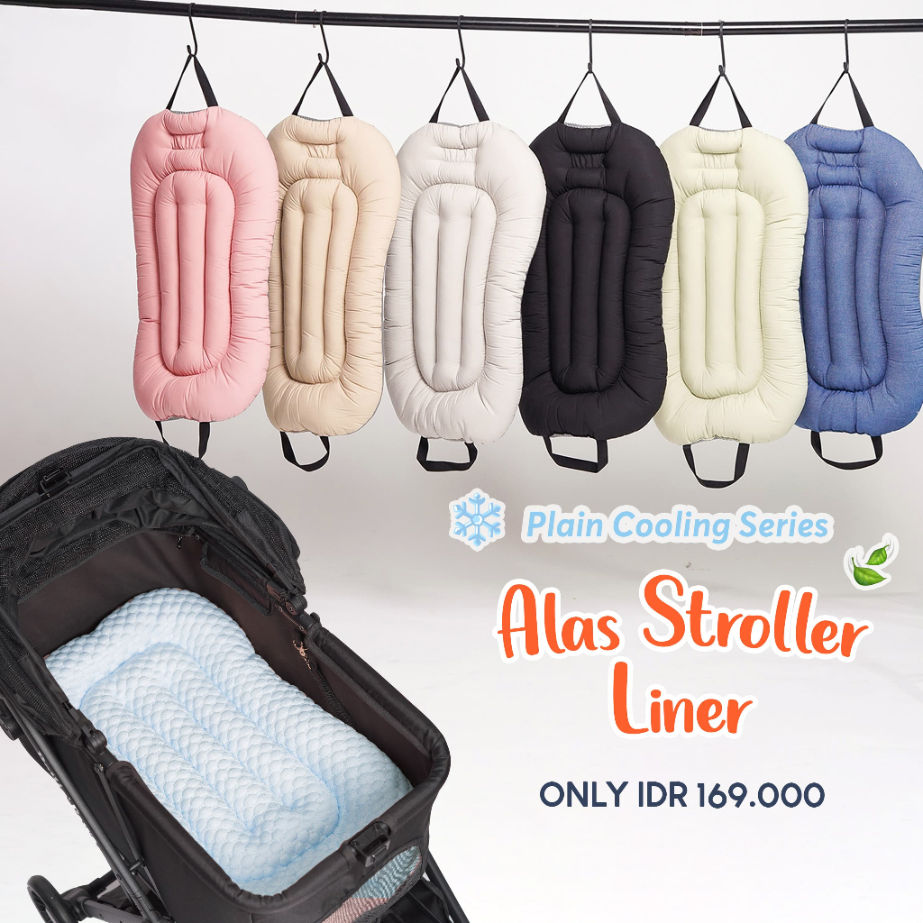 Jual Pawlovin - Alas Stroller Liner (Plain Cooling Series) | Shopee ...