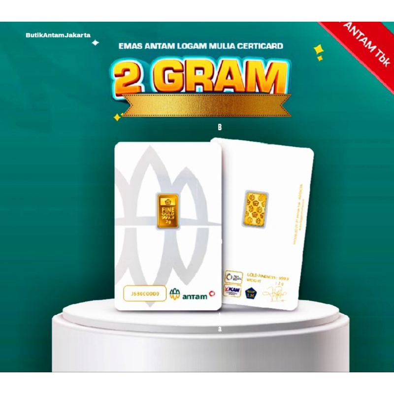 Jual LM EMAS ANTAM 2 Gram, LOGAM MULIA TERBARU | Shopee Indonesia