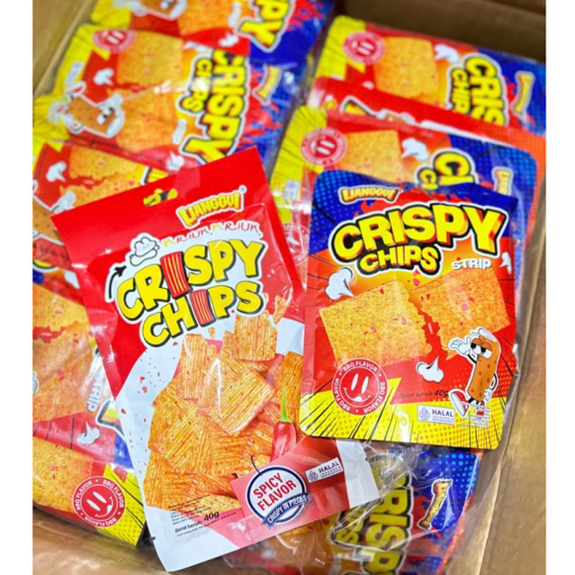 Jual [SNACKTIME] [HALAL]Lianggui CRISPY CHIPS SPICY 40g Renyah, Gurih, Bikin Nagih, Harga Hemat ...