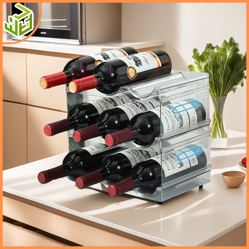 Jual Rak Cangkir Minuman Rak Akrilik Susun Gelas Estetik Rak Aqua Botol ...