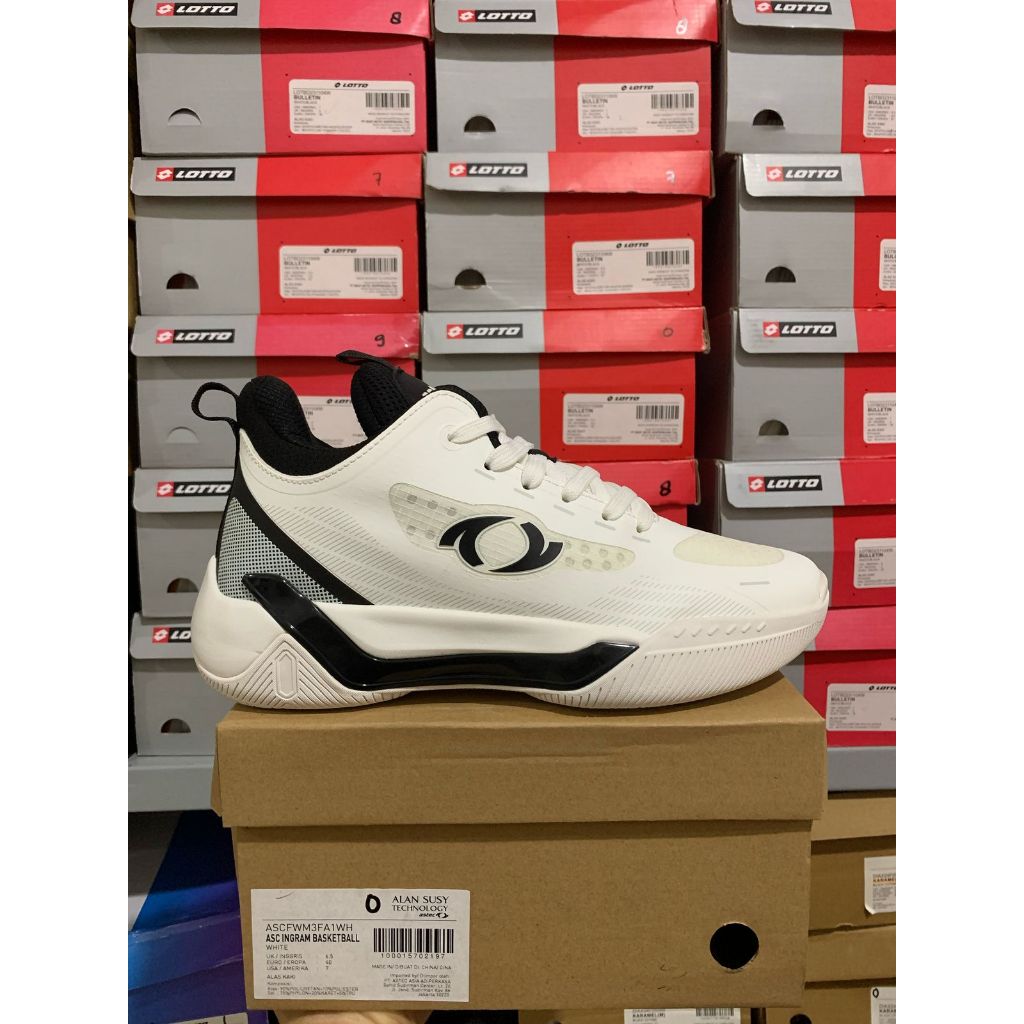 Jual Astec Ingram Basketball White Men Shoes Original | Shopee Indonesia