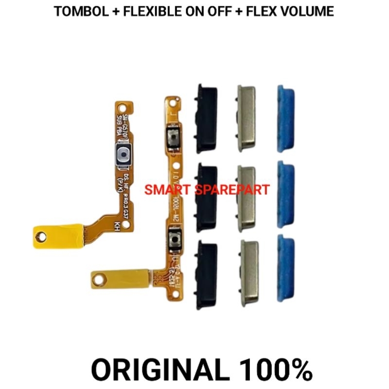Jual TOMBOL SET + FLEXIBLE ON OFF VOLUME SAMSUNG A6 A6 PLUS 2018 A600 A605F A605G | Shopee Indonesia