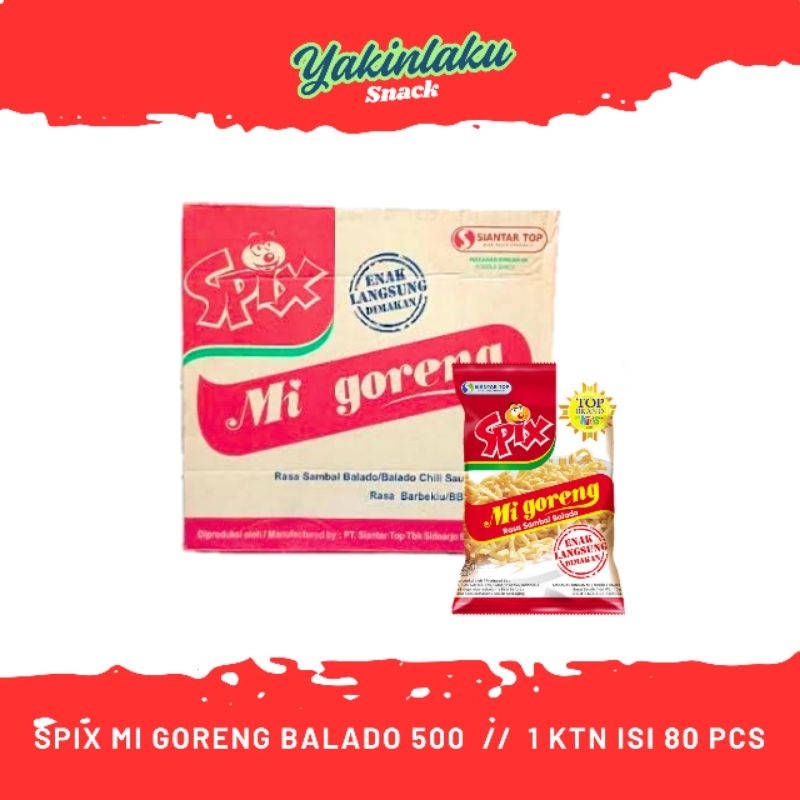 Jual Spix Mi Goreng Rasa Balado CBP 500 - Kartonan | Shopee Indonesia