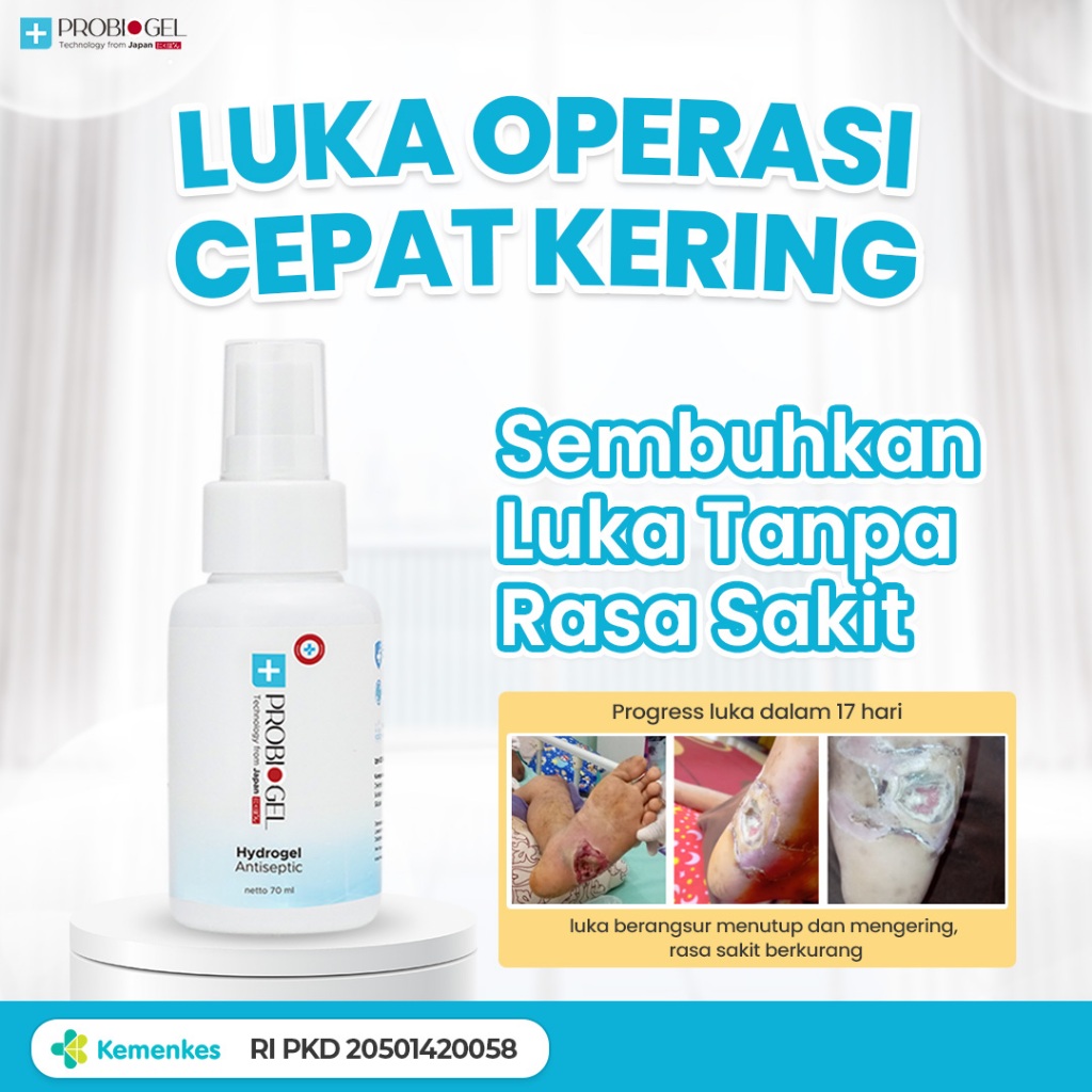 Jual Probiogel Spray Obat Luka Antiseptik Untuk Semua Jenis Luka 70 ml ...