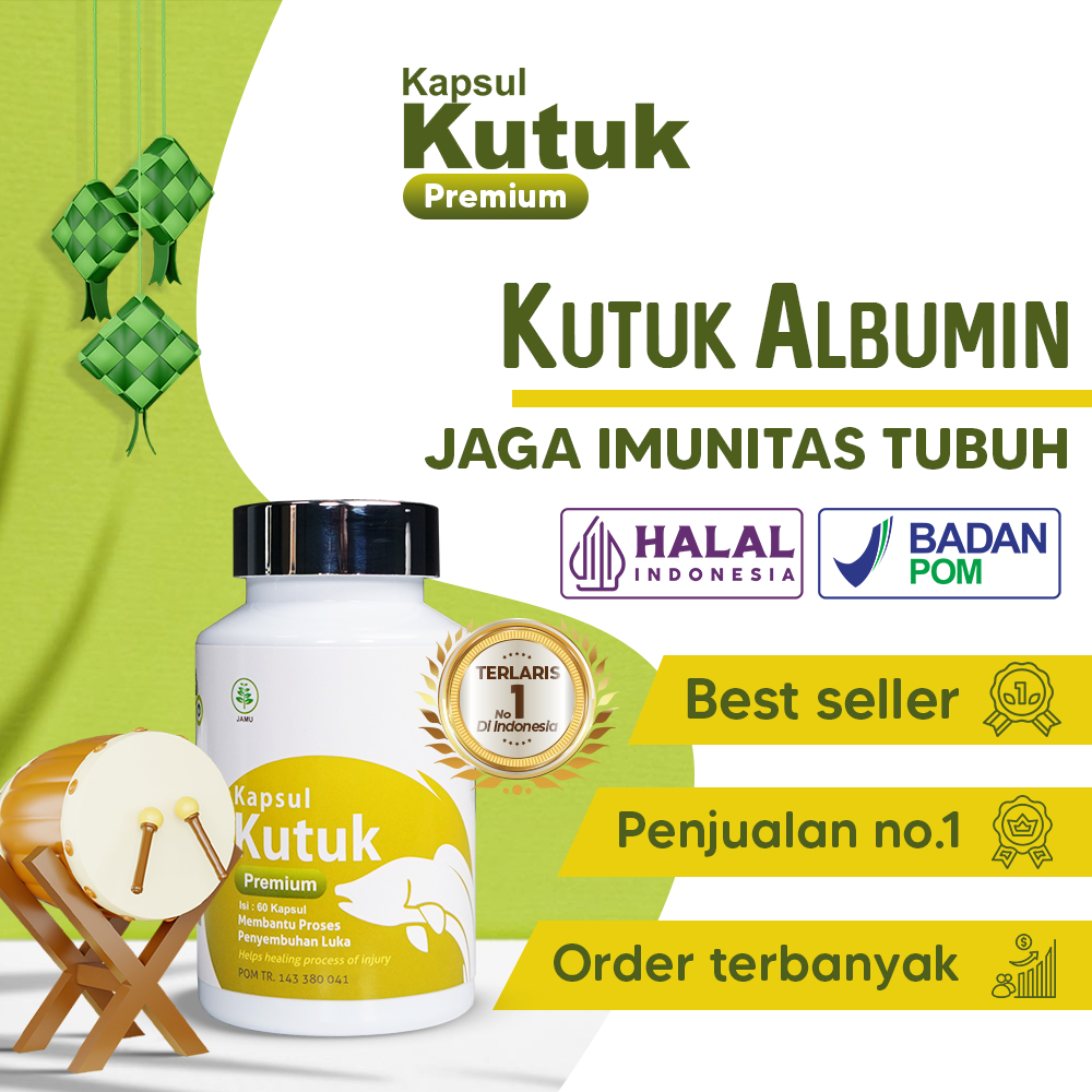 Jual Obat Sembuh Luka - Kapsul Albumin Ekstrak Ikan Gabus Keringkan Luka Pasca Operasi / Kutuk ...
