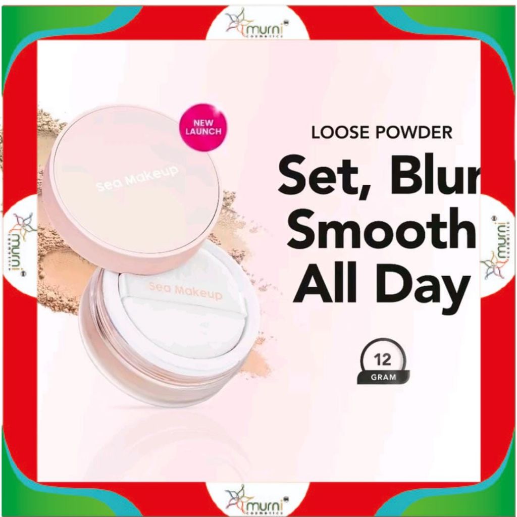 Jual SEA MAKE UP ACNE BLUR AND SET LOOSE POWDER 12GR | Shopee Indonesia