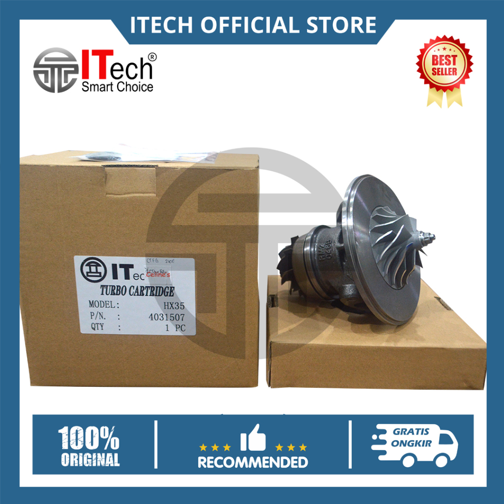 Jual Cartridge Turbocharger Komatsu PC200-8 HX35 4031507 Asli ITech ...