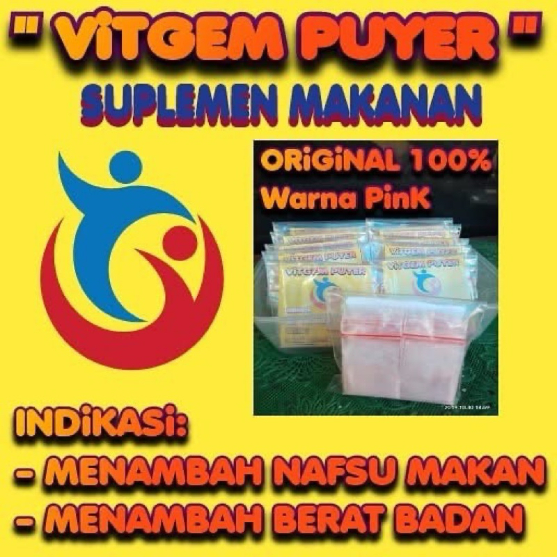 Jual VITAMIN PUYER (vitgem) Original | Shopee Indonesia