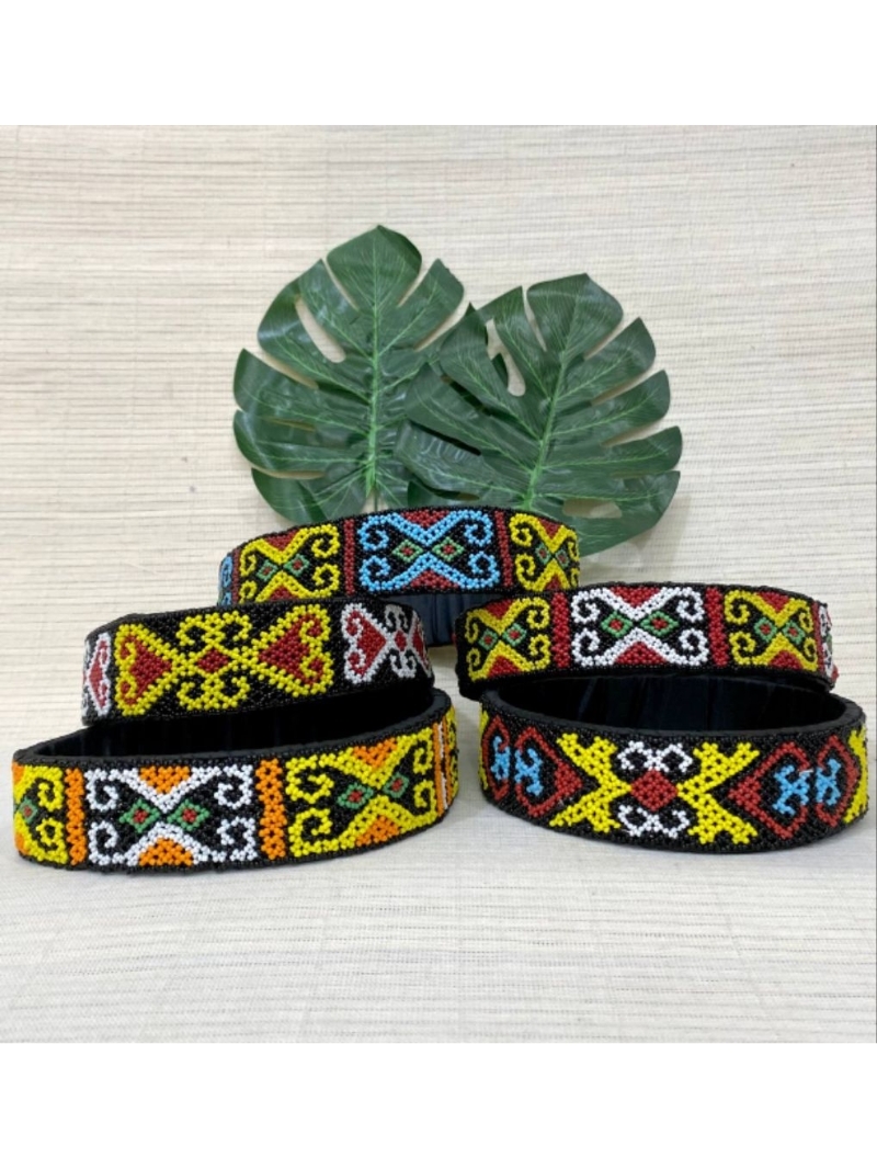 Jual TOPI BULAT MANIK DAYAK BAHAU - TOPI MANIK BAHAU - TOPI DAYAK ...