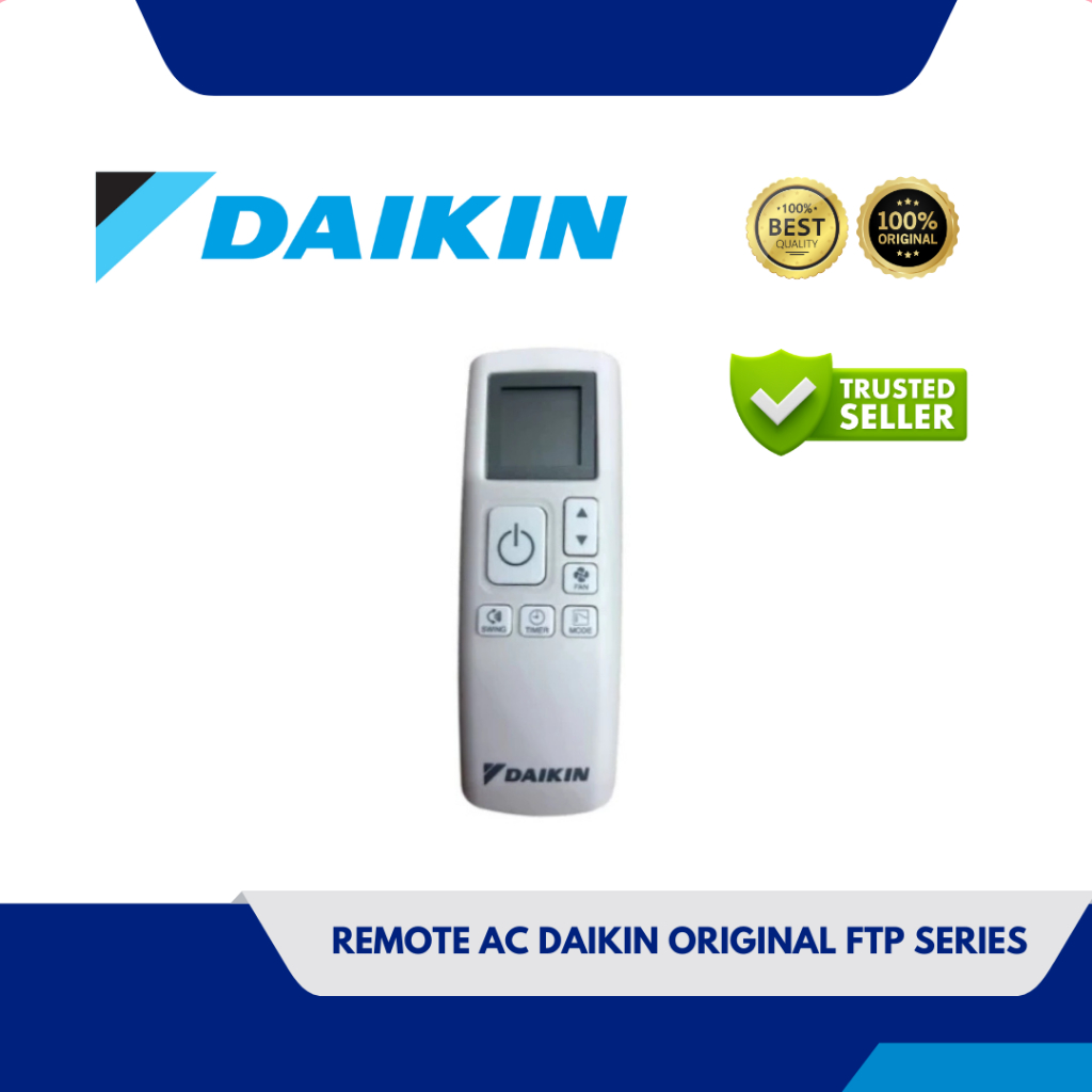 Jual REMOTE AC DAIKIN ORIGINAL FTP25AV14 | Shopee Indonesia