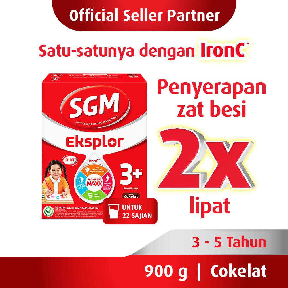 Jual SGM Eksplor 3+ Madu Vanila Coklat 900gr (Citra Susu SBY) | Shopee Indonesia