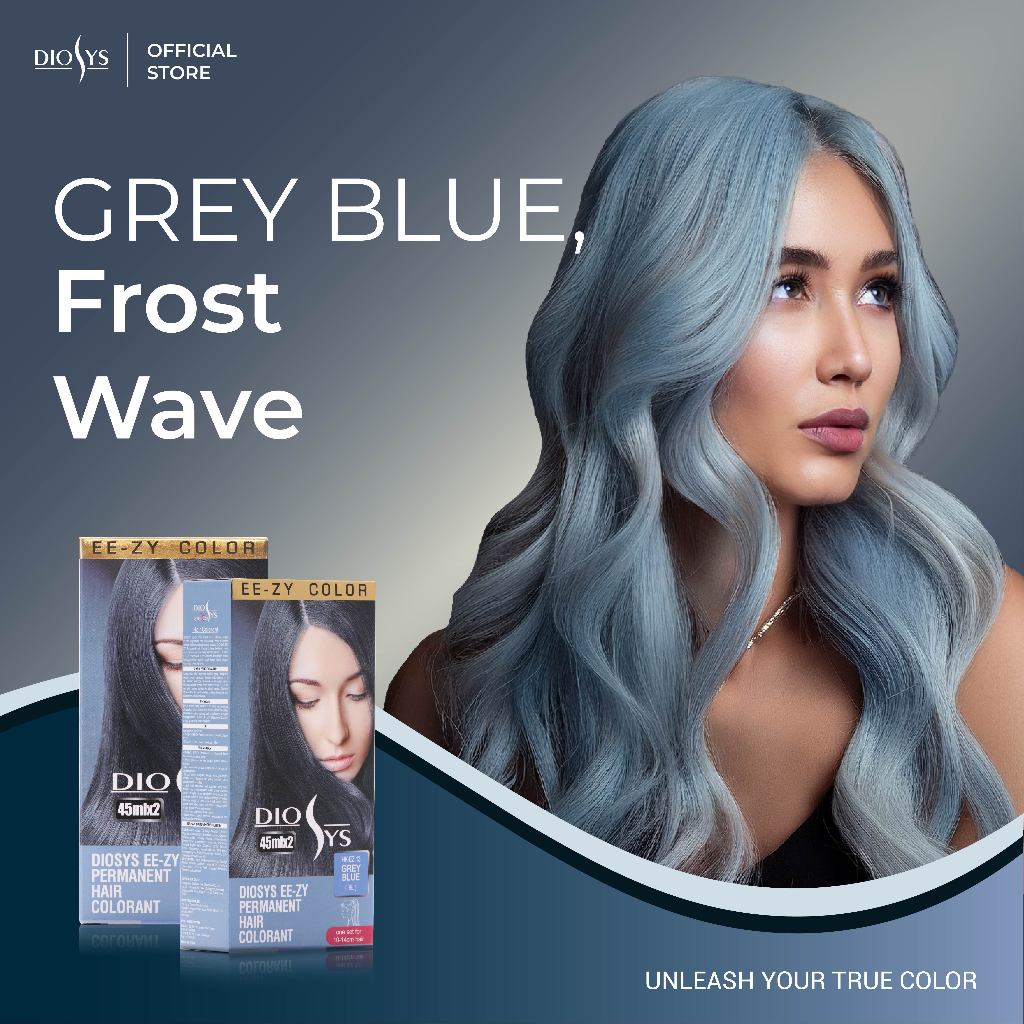 Jual Diosys Hair Color | Cat Pewarna Rambut Warna Grey Blue | Shopee ...