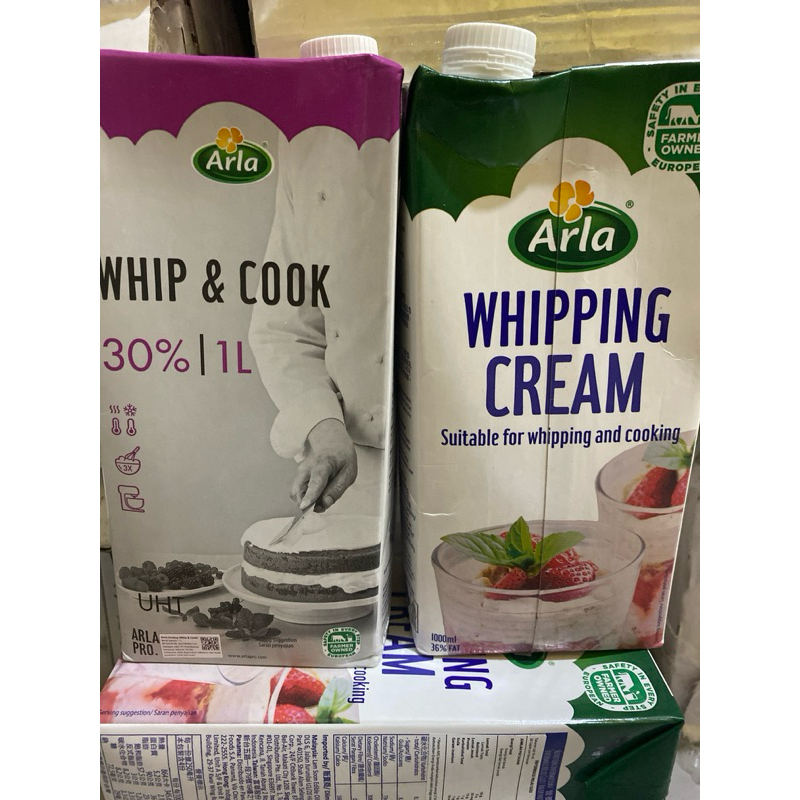 Jual Arla Whipping Cream 1000ml | Shopee Indonesia