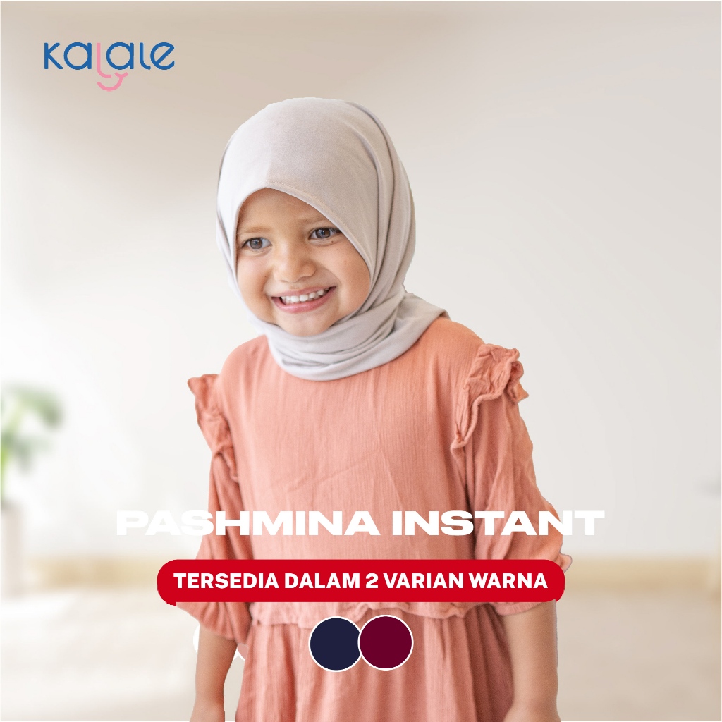 Jual Kalale Hijab Pashmina Instan (Jilbab Kerudung Pashtan Instan Bayi ...