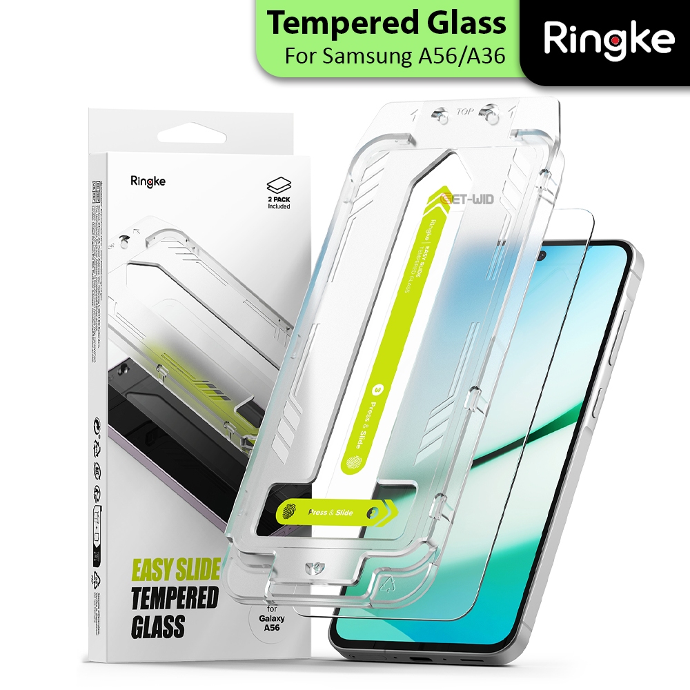Jual Tempered Glass for Samsung Galaxy A56 A36 5G Ringke Easy Slide ...