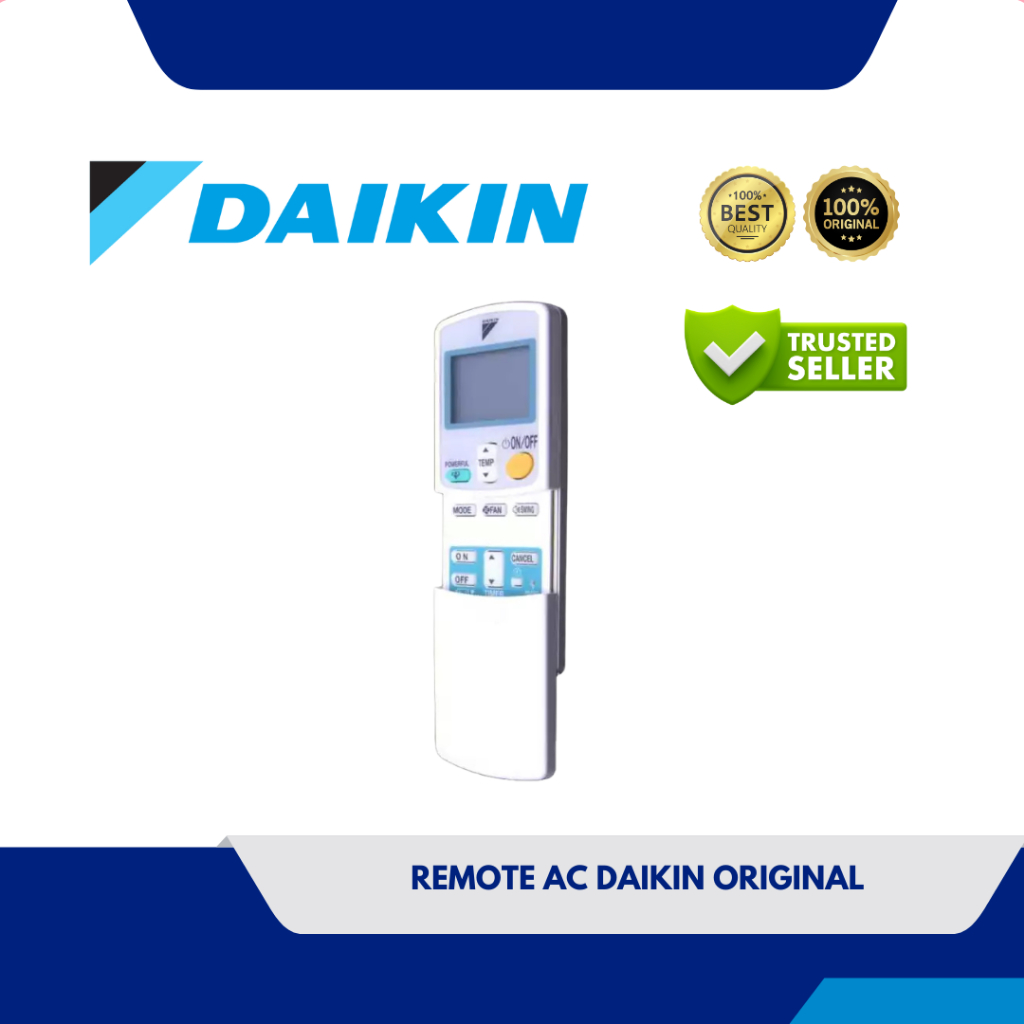 Jual REMOTE AC DAIKIN 1758799 ORIGINAL FTE50MV16 | Shopee Indonesia