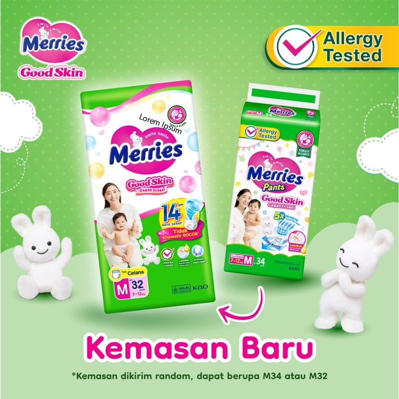 Jual MOMMYNME MERRIES PANTS GOODSKIN PANTS NB-S40 M34 L30 XL26 XXL18 ...