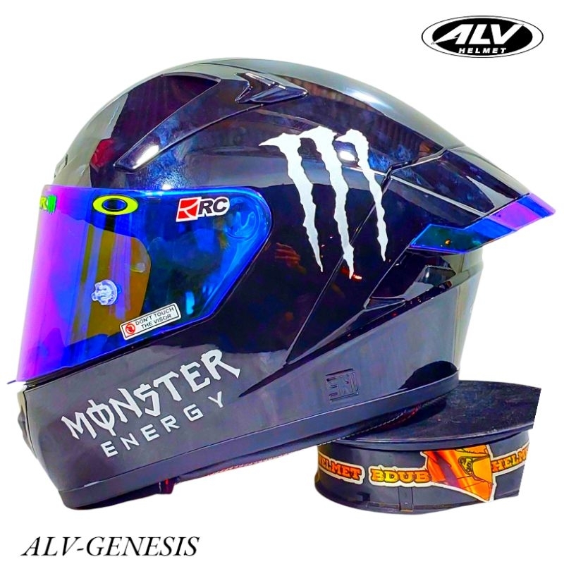 Jual Helm ALV Genesis moster paket ganteng | Shopee Indonesia