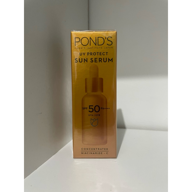 Jual ORIGINAL ED JAN 2027 Pond’s Ponds UV Protect Sun Serum SPF50 PA++++ UVA UVB Concentrated ...