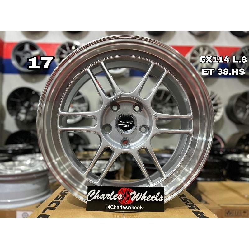 Jual VELG RC ENKEI RPF-1 RING 17 HYPER SILVER POLISH | Shopee Indonesia