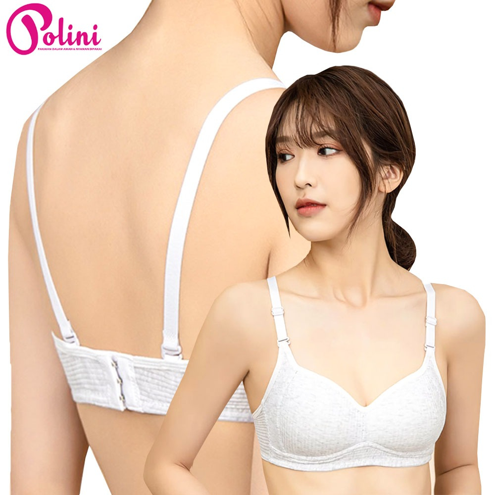 Jual POLINI BH Bra Motif Garis Lurus Push Up Style Pakaian Dalam Wanita Premium A237 | Shopee ...