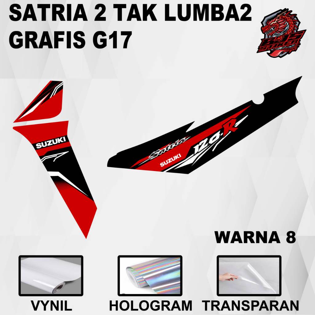 Jual Stiker Sticker Striping Suzuki Satria 2tak Satria Lumba g17 ...