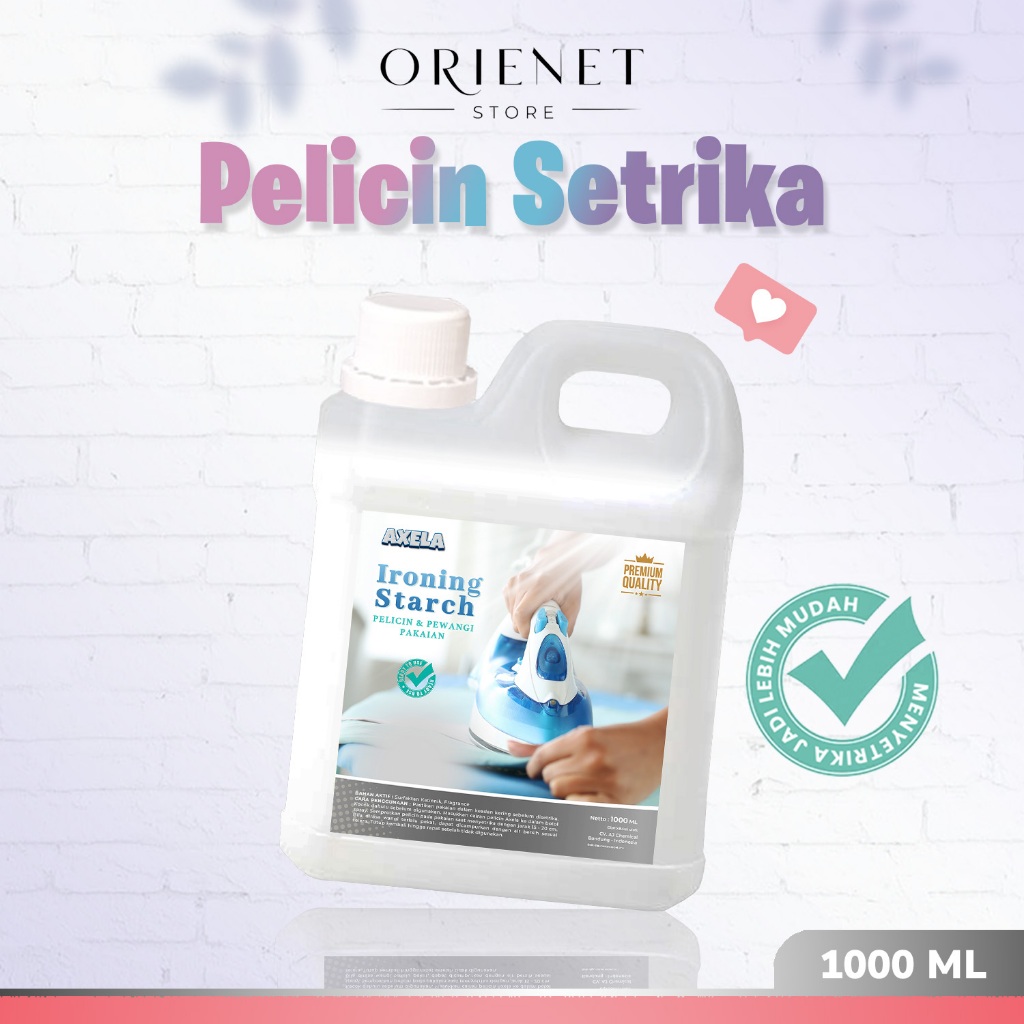 Jual Pelicin Setrika Pewangi Pakaian PREMIUM Laundry Ironing Starch ...