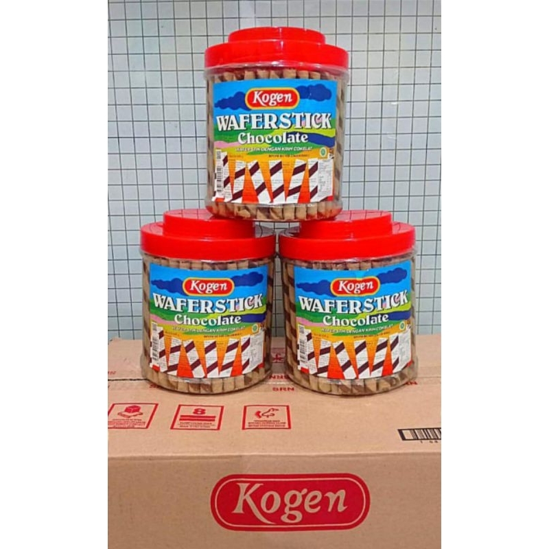 Jual Kogen Wafer Stick Wafer Roll Astor Chocolate | Shopee Indonesia