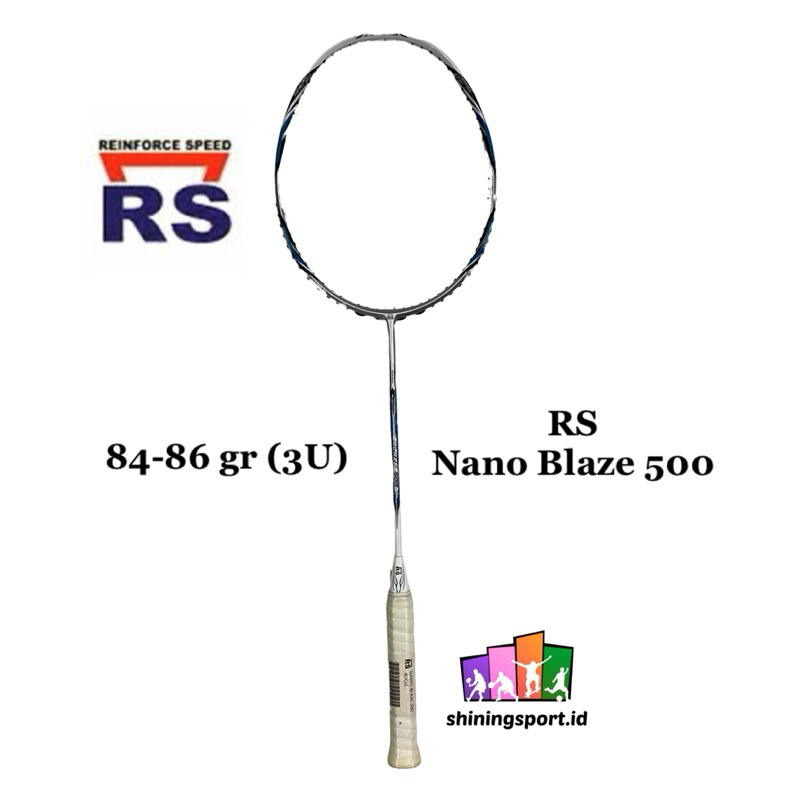 Jual Raket Badminton RS Nano Blaze 500 (+ FREE TAS SERUT, MERCHANDISE ...