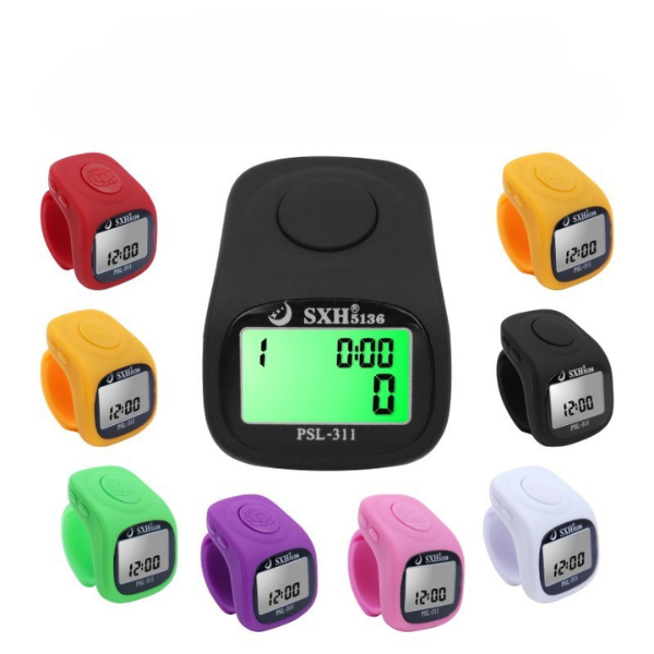 Jual Tasbih Digital Alarm Bisa Di set 33, 66, 100 + Lampu LED Alat ...