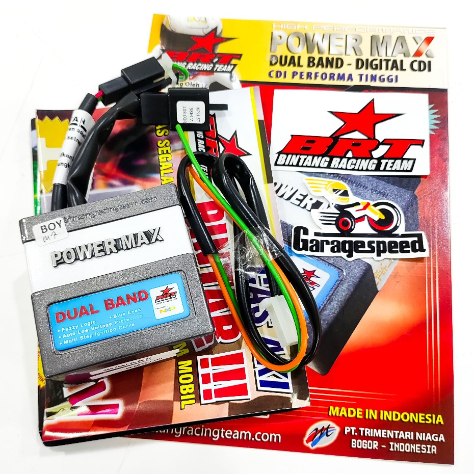 Jual CDI BRT POWERMAX DUALBAND SUPRA X 125 / KARISMA TIPE ST TR RK ...