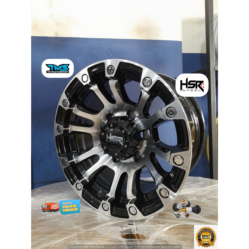 Jual Velg Racing Jeep HSR DESTROYER Ring 15x8 Panther touring Trooper ...