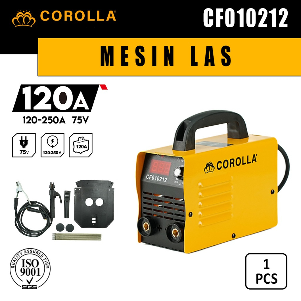 Jual Corolla Mesin Las Inverter Mesin Las Listrik 450 Watt MMA 120A ...