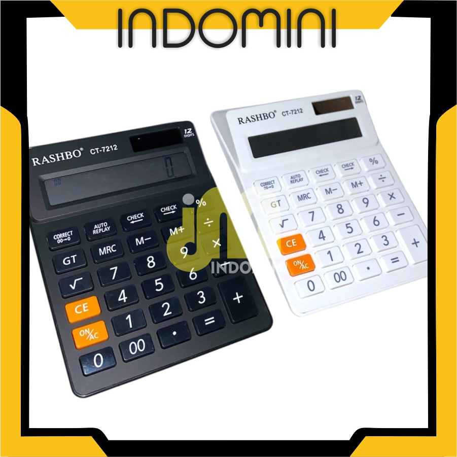 Jual INDOMINI Kalkulator GTTTZEN CT-512 12 Digit / Calculator Check ...