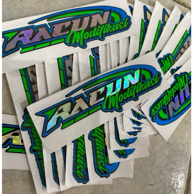 Jual sticker cutting racun modifikasi (1biji) | Shopee Indonesia