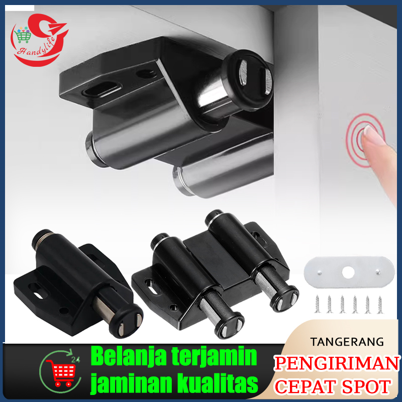 Jual Magnet Pintu Lemari Dobel/Magnet Push Open Single Double Lemari ...