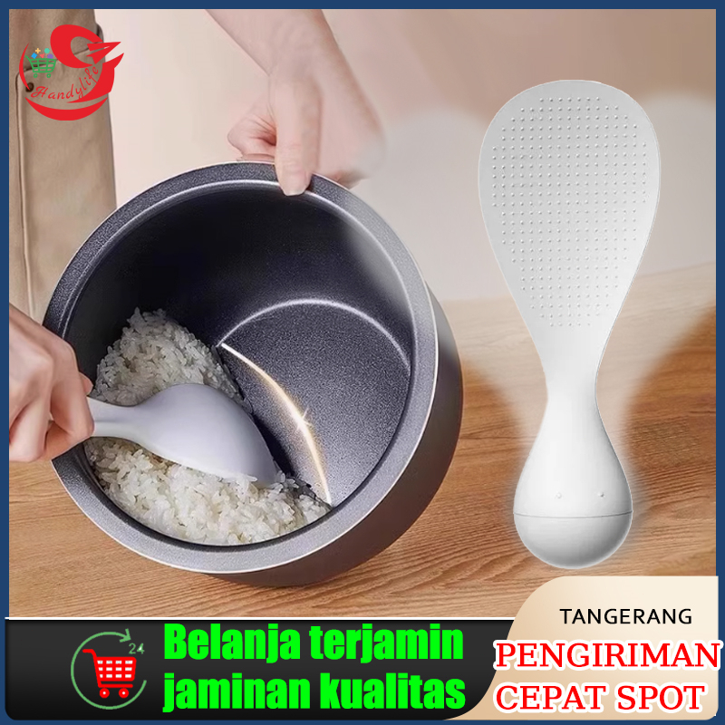 Jual Centong Nasi Goyang Sendok Nasi Viral Rice Scoop Standing Rice ...
