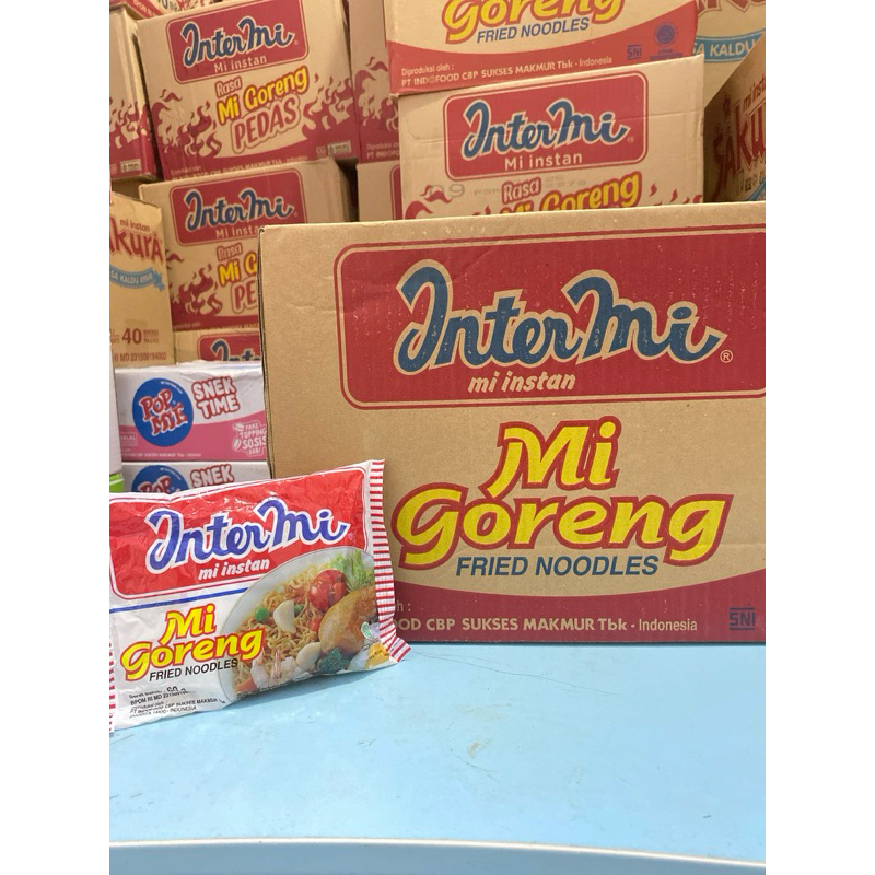 Jual [1 DUS ISI 40 BUNGKUS] INTERMIE GORENG EXP AMAN LAMA | Shopee ...