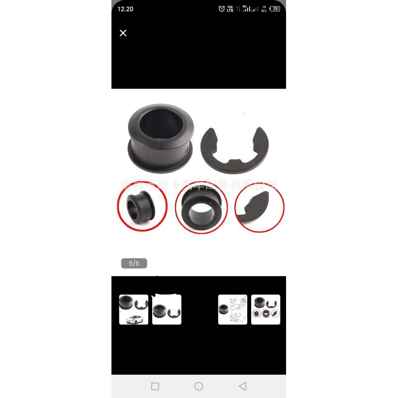 Jual sil bos bushing kabel transmisi selector persneling Suzuki Ertiga ...