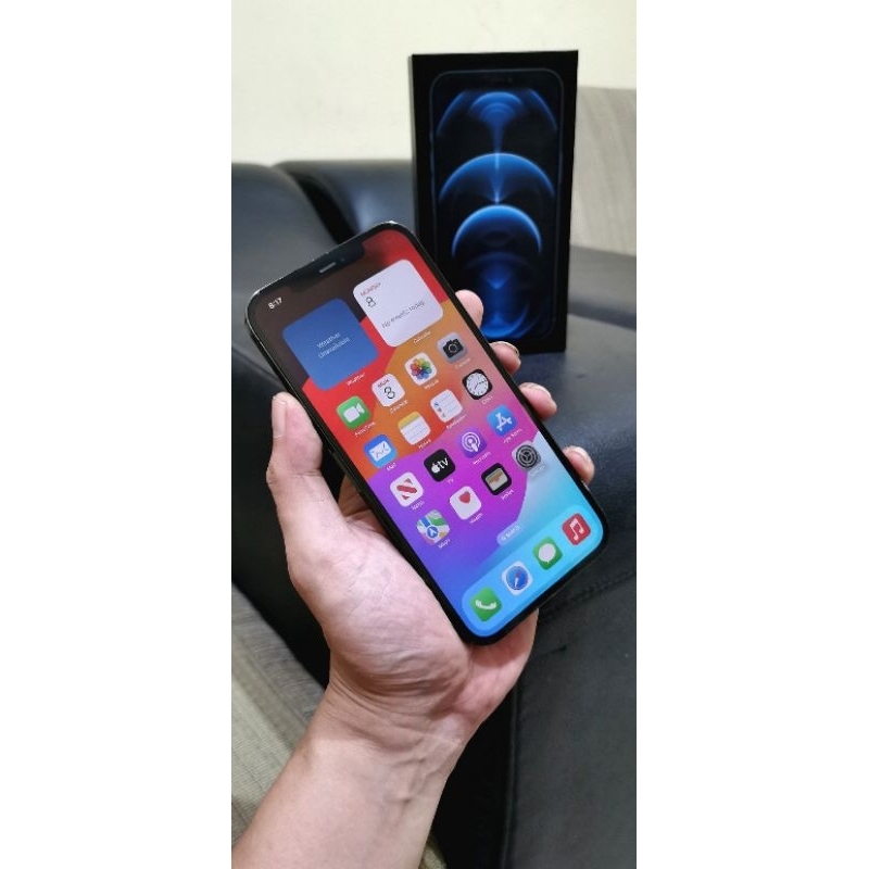 Jual IP 12 Pro Max IBox 128gb Second Fullset | Shopee Indonesia