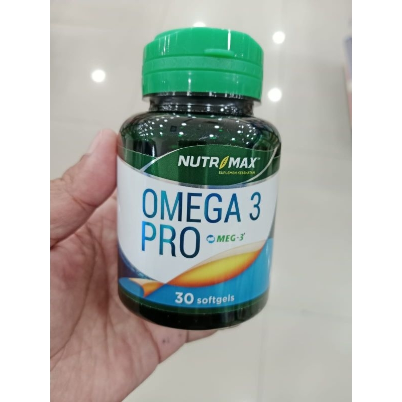 Jual Nutrimax Omega 3 Pro 30 Kapsul 100% Original | Shopee Indonesia