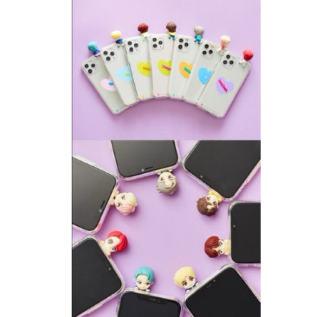 Jual OFFICIAL BTS TinyTAN Goods - Figure Jelly Case IPHONE 11 _ Heart-Shaped(READY) | Shopee ...