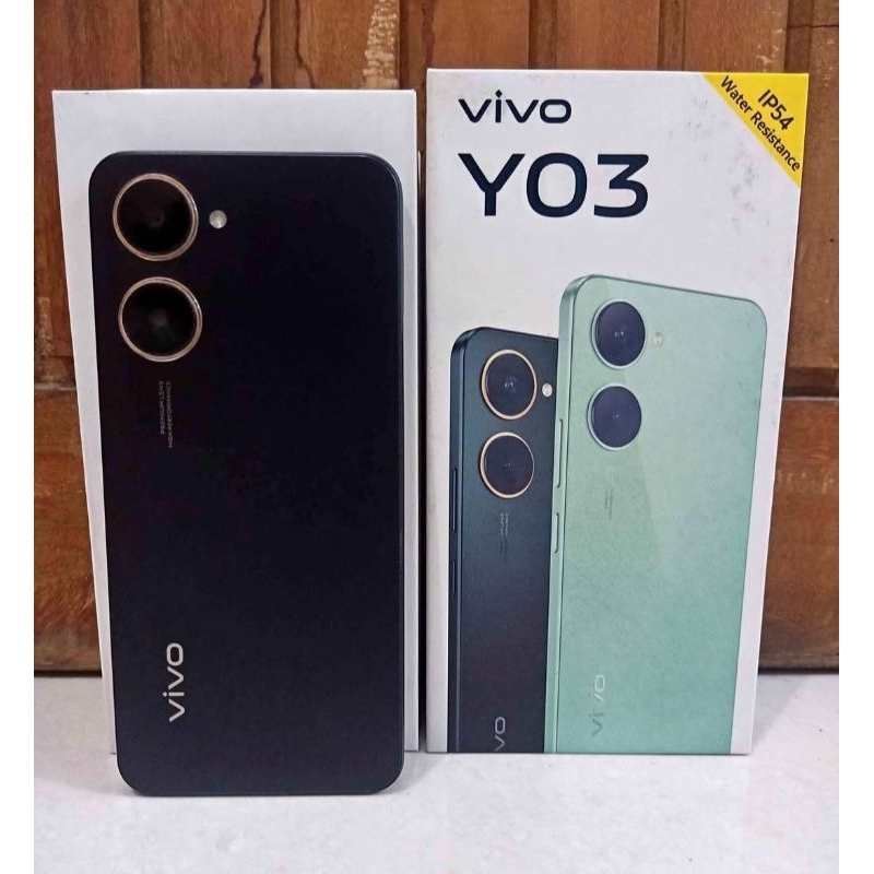 Jual Vivo Y03 4/64 Fullset Second Original | Shopee Indonesia