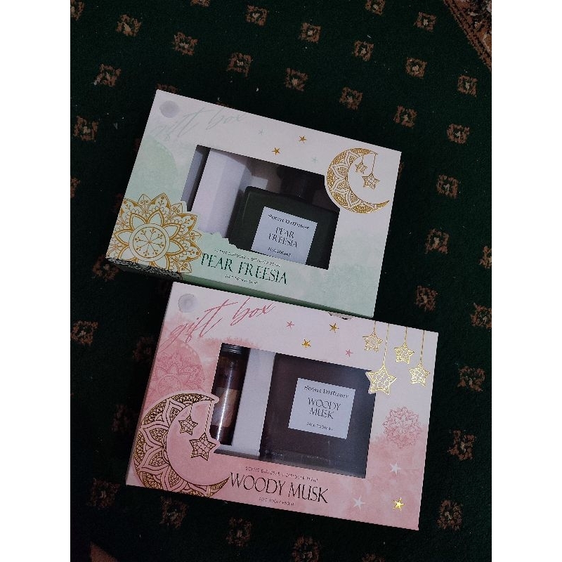 Jual MINISO SPECIAL RAMADHAN REED DIFFUSER WOODY MUSK PEAR FRESIA ...