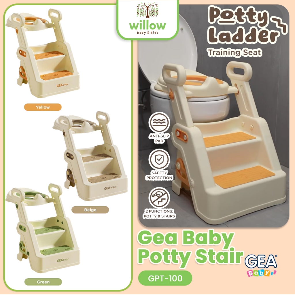 Jual Potty Training - Gea Baby Potty Stair | Shopee Indonesia