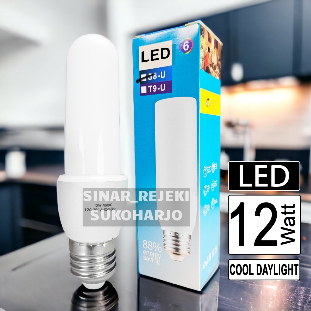 Jual LAMPU LED STICK 6 / 12 W / LAMPU STIK / LAMPU PLC / LAMPU JARI ...